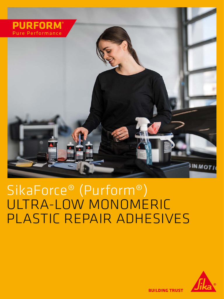 SikaForce® Purform® Adhesives Overview | PDF | Adhesive | Plastic