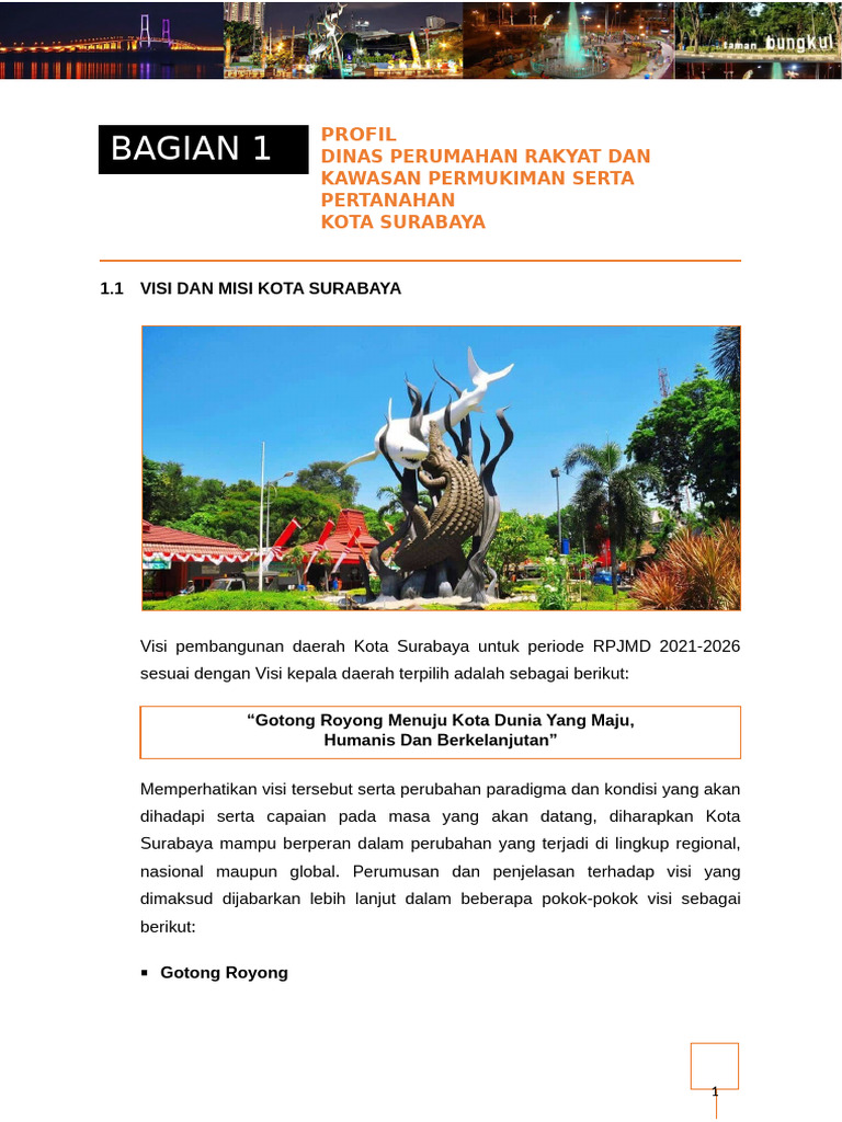 Bagian 1 - Laporan Individu - DPRKPP Surabaya Final | PDF