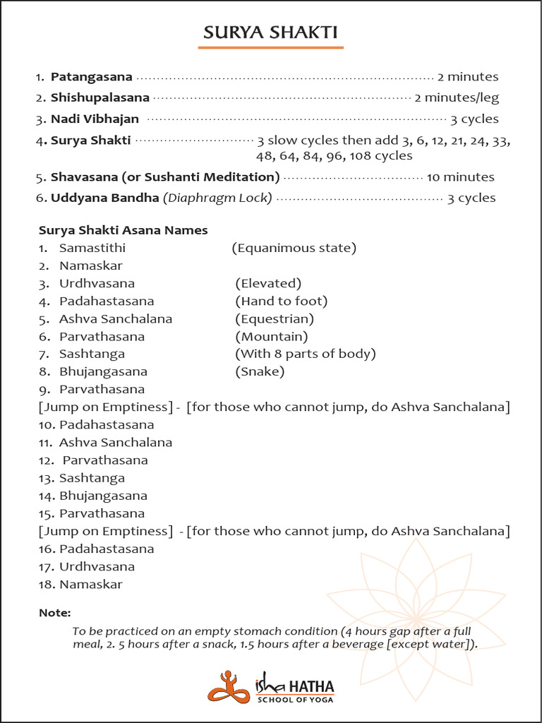 En Surya Shakti | PDF