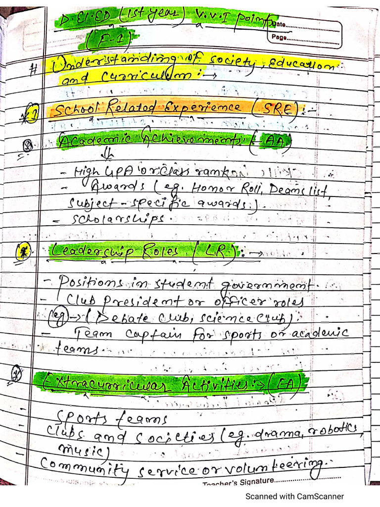 F-01.. (Understanding of Society, Education and Curriculum) | PDF