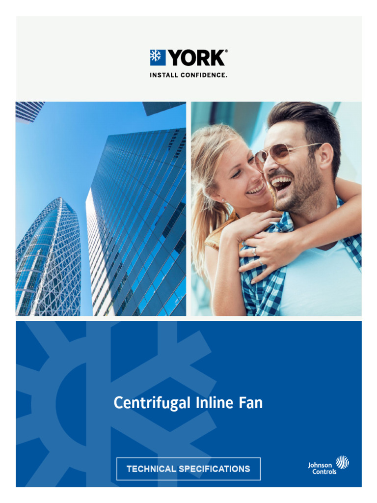 York Centrifugal Inline Fan Zephyr TS Draft 2 DaHe | PDF | Mechanical Engineering | Equipment