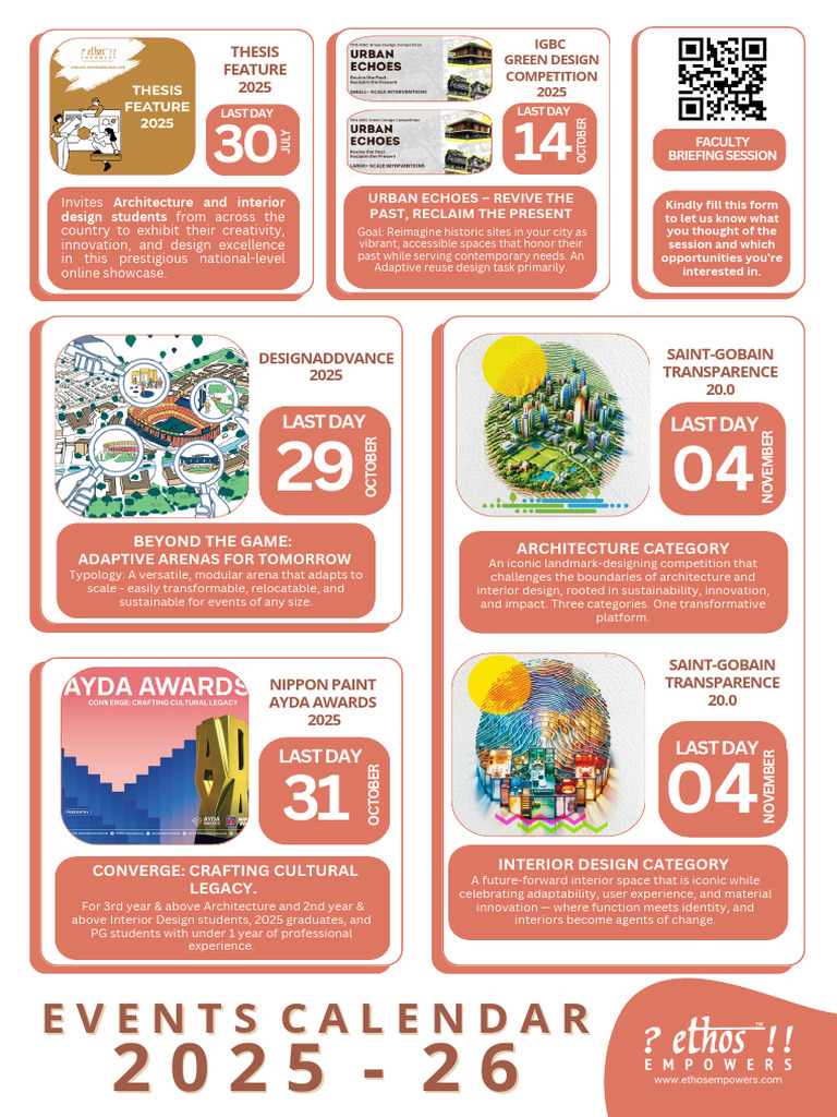 Ethos Architecture Competitions 2025 | PDF | Technological Change ...