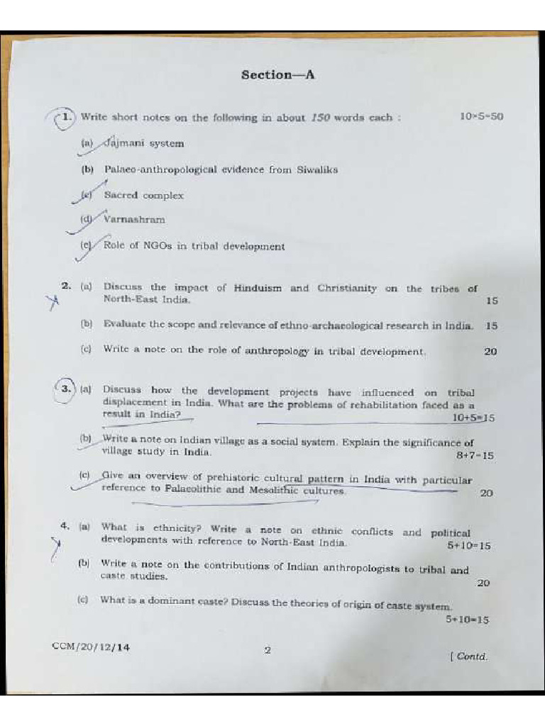 Anthro Paper 2 | PDF