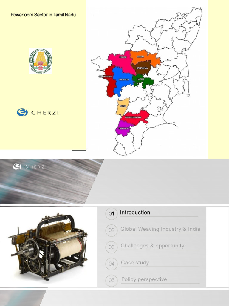 Powerloom Sector | PDF | Textile Manufacturing | Textiles