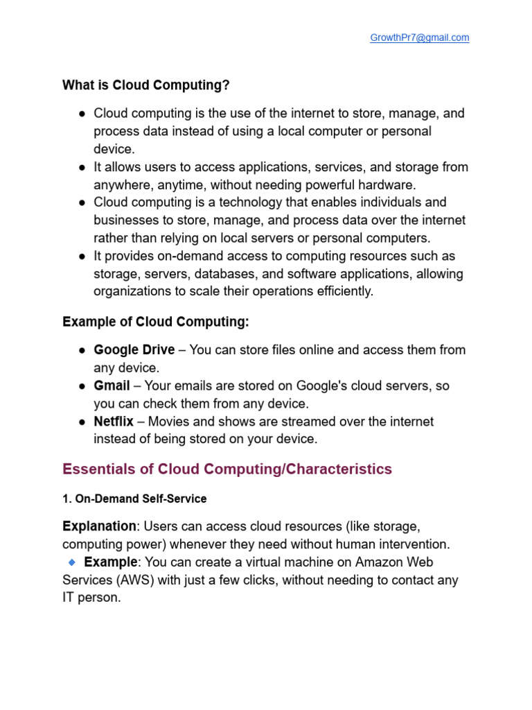 Cloud Computing - New-Google Docs | PDF | Cloud Computing | Virtualization
