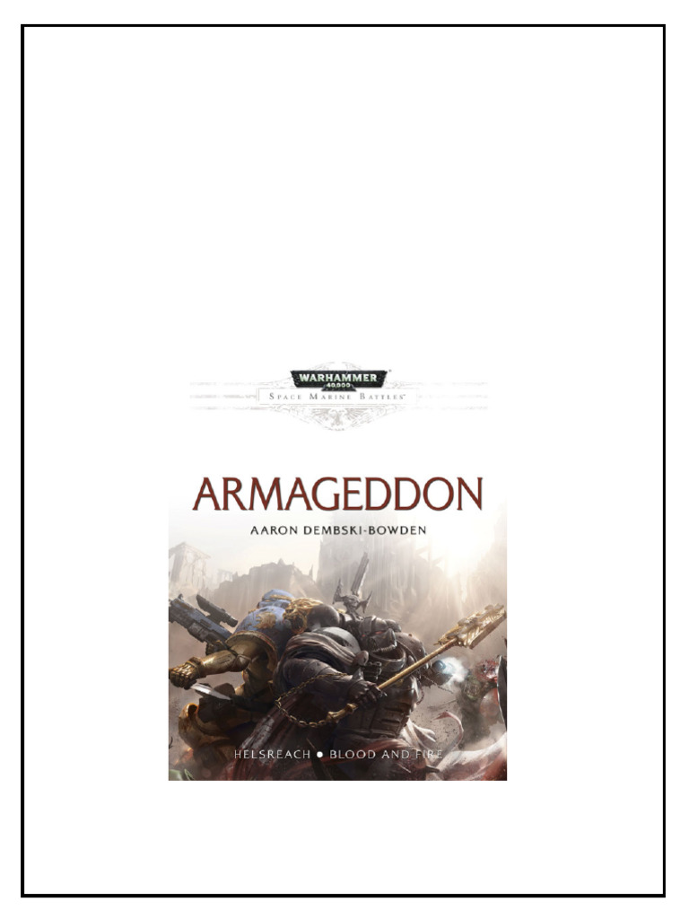 Space Marine Battles 14 Armageddon Dembskibowden Aaron PDF Download | PDF | Wood | Decomposition