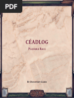 Geleton Race Overview for DnD 5E | PDF