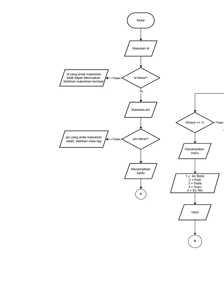 Vending Machine Flowchart.drawio | PDF