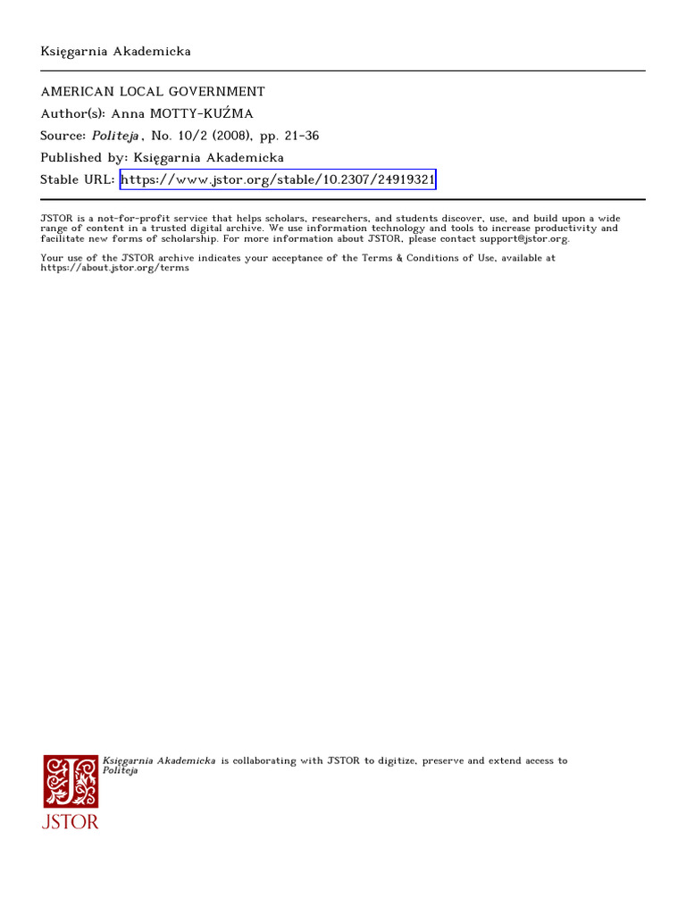 American Local Government | PDF | County (United States) | Coroner