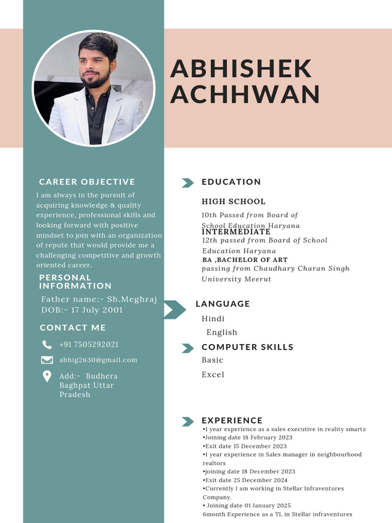 Abhishek CV | PDF