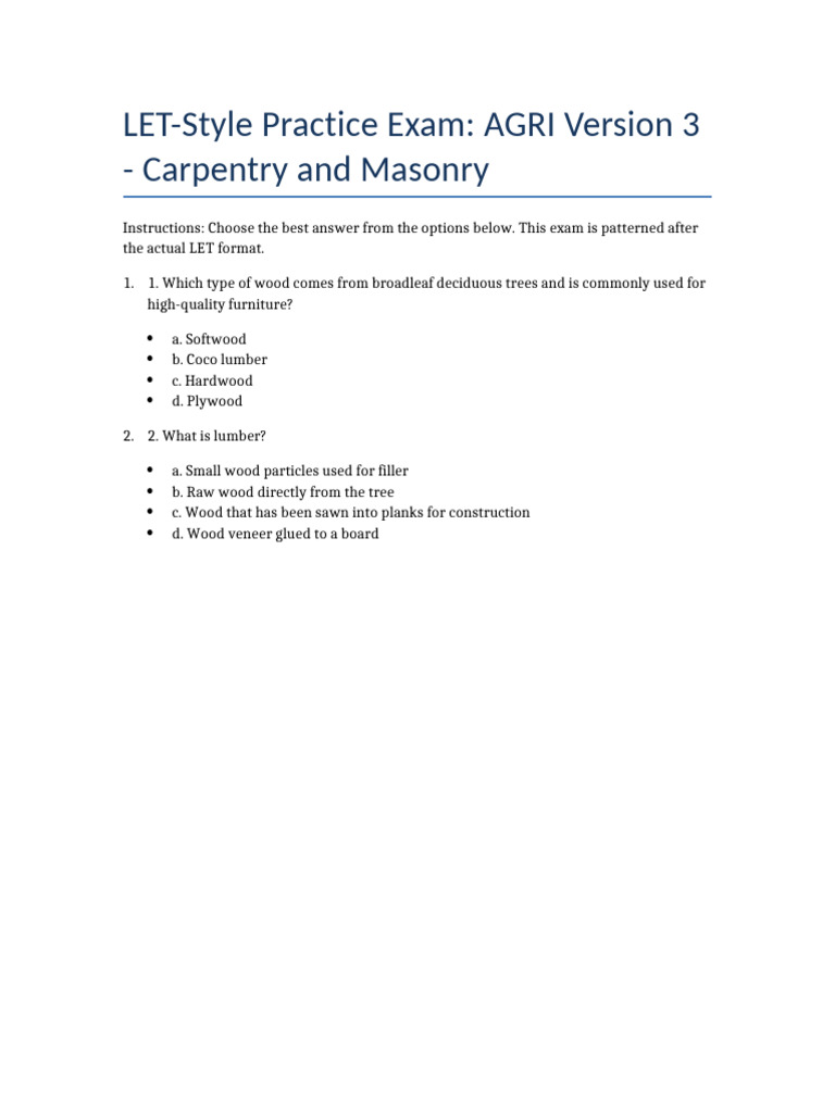 AGRI Version 3 LET Format | PDF