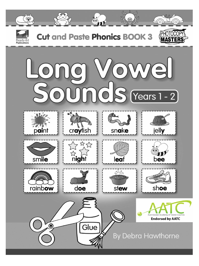 Long Vowel Sounds: Book 3 Guide | PDF | Phonics | Copyright