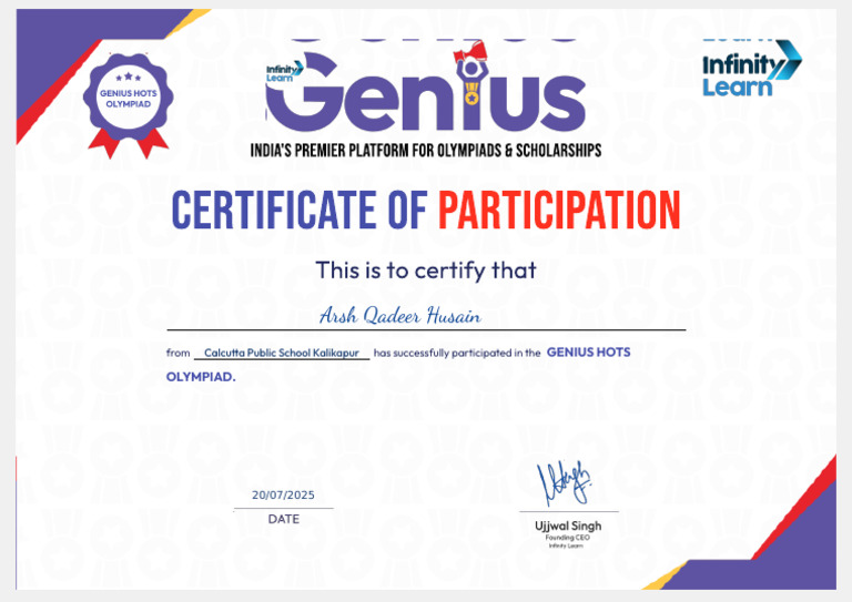 Genius Hots Olympiad Grade 3 20jul25 - 124124 | PDF