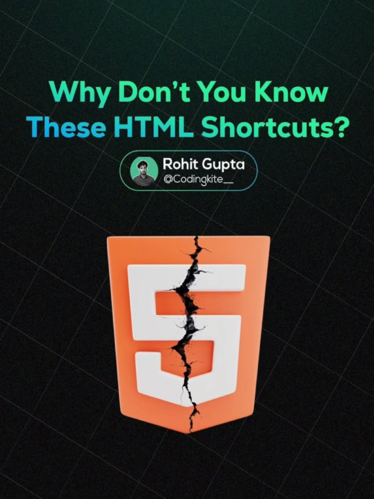 HTML Shortcuts | PDF