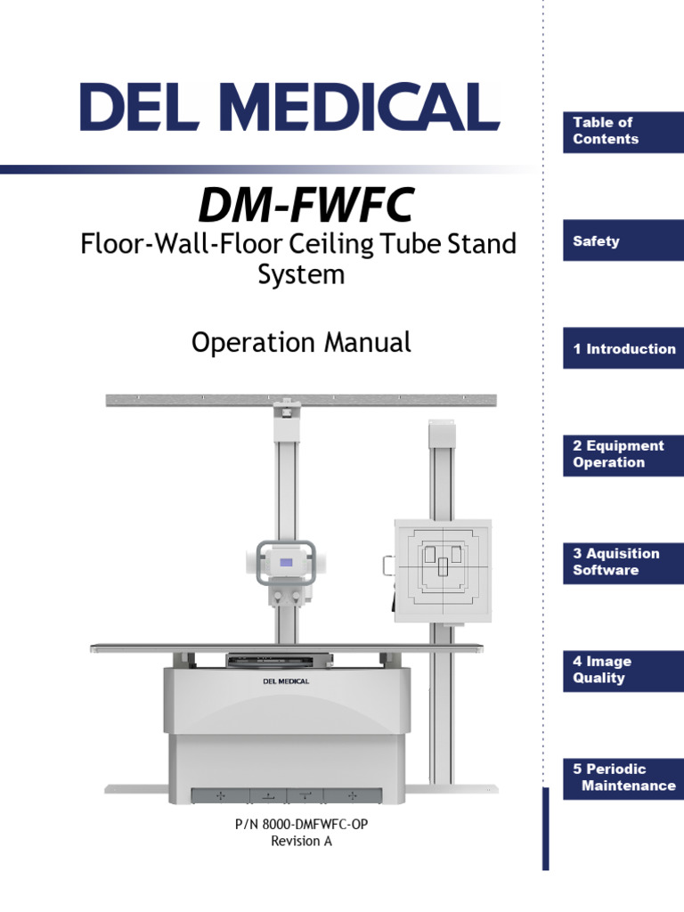 FWFC Tube Stand System Operation Manual | PDF | Electromagnetic ...