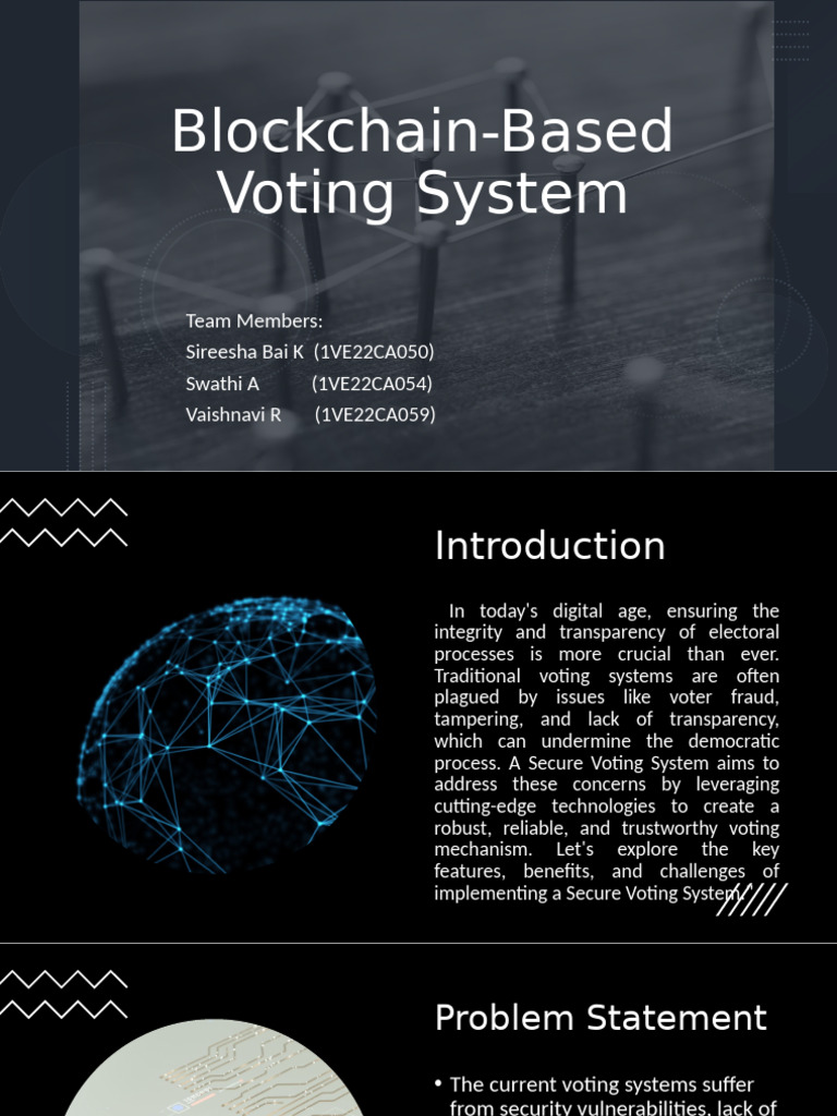 Blockchain Basedvotingsystem | PDF | Authentication | Electoral Fraud