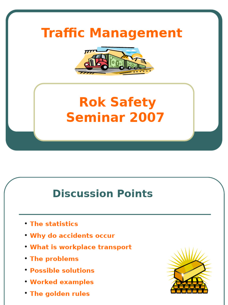 Traffic Management Safety Seminar 2007 | PDF