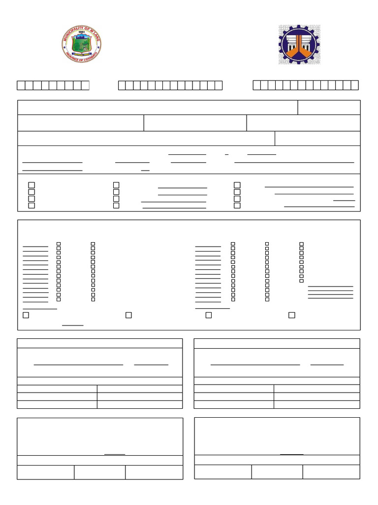Mlang Plumbing Permit Application | PDF | Water | Sanitation