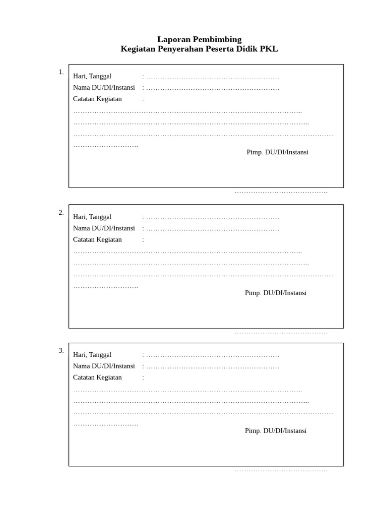 2025 Buku Pembimbing Prakerin | PDF