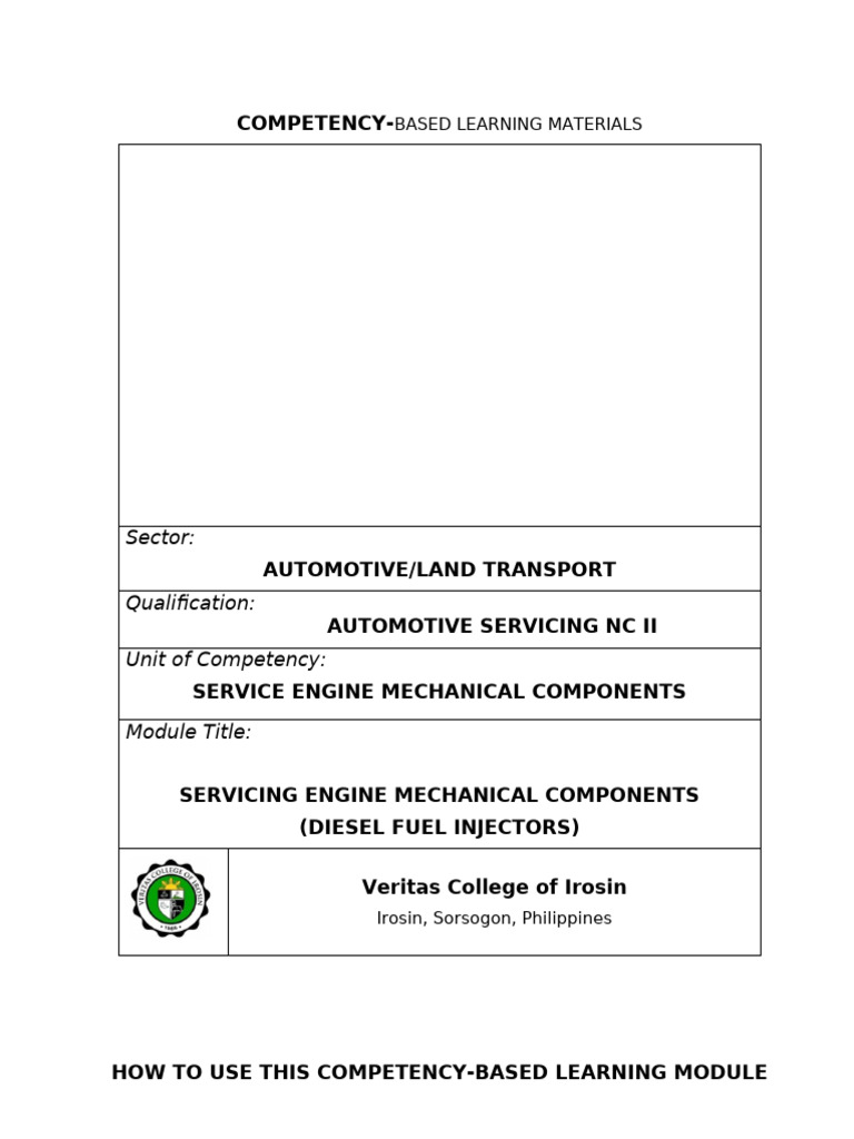 CBLM Diesel Fuel Injector For Print | PDF | Fuel Injection | Diesel Engine