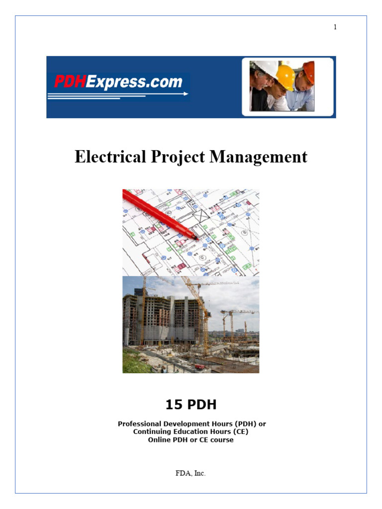 Electrical Project Management | PDF | Project Management | Safety