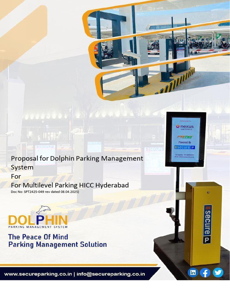 Parking Management Proposal - HICC Novhotel Hyderabad April 25 | PDF ...