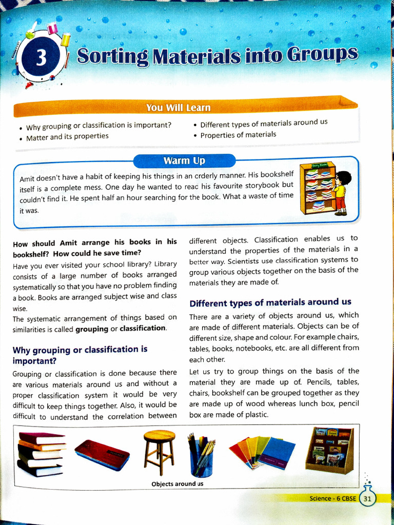 Sorting Material Into Groups | PDF | Solubility | Liquids