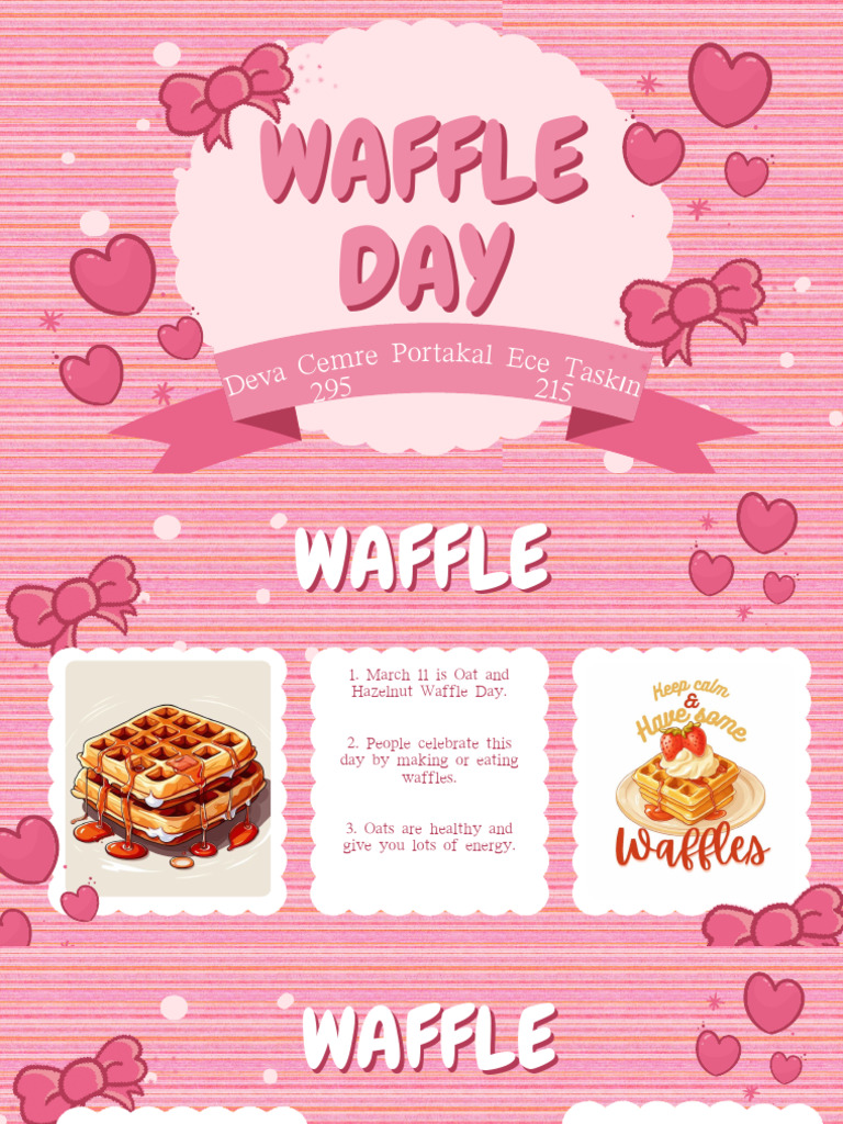 Oat and Hazelnut Waffle Day | PDF