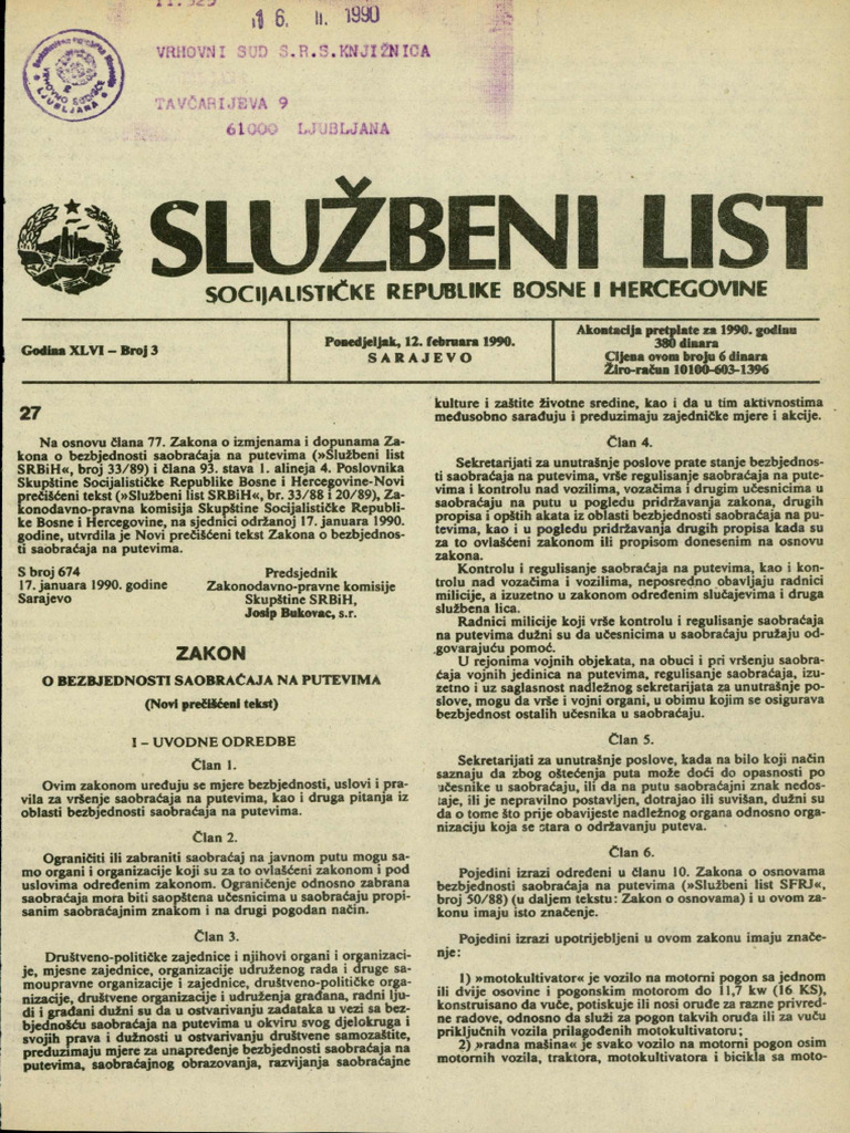 SV SR Bih 1990-02-12 003 | PDF
