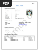 Dossier Template | PDF