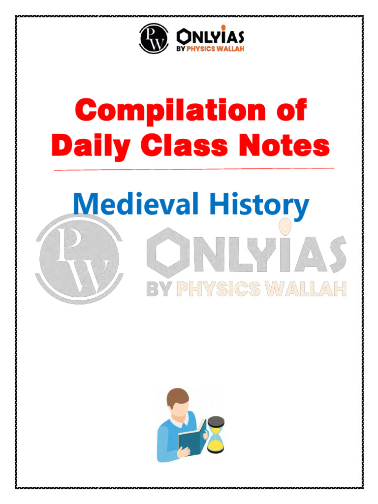 Medieval History Class Notes Compilation | PDF