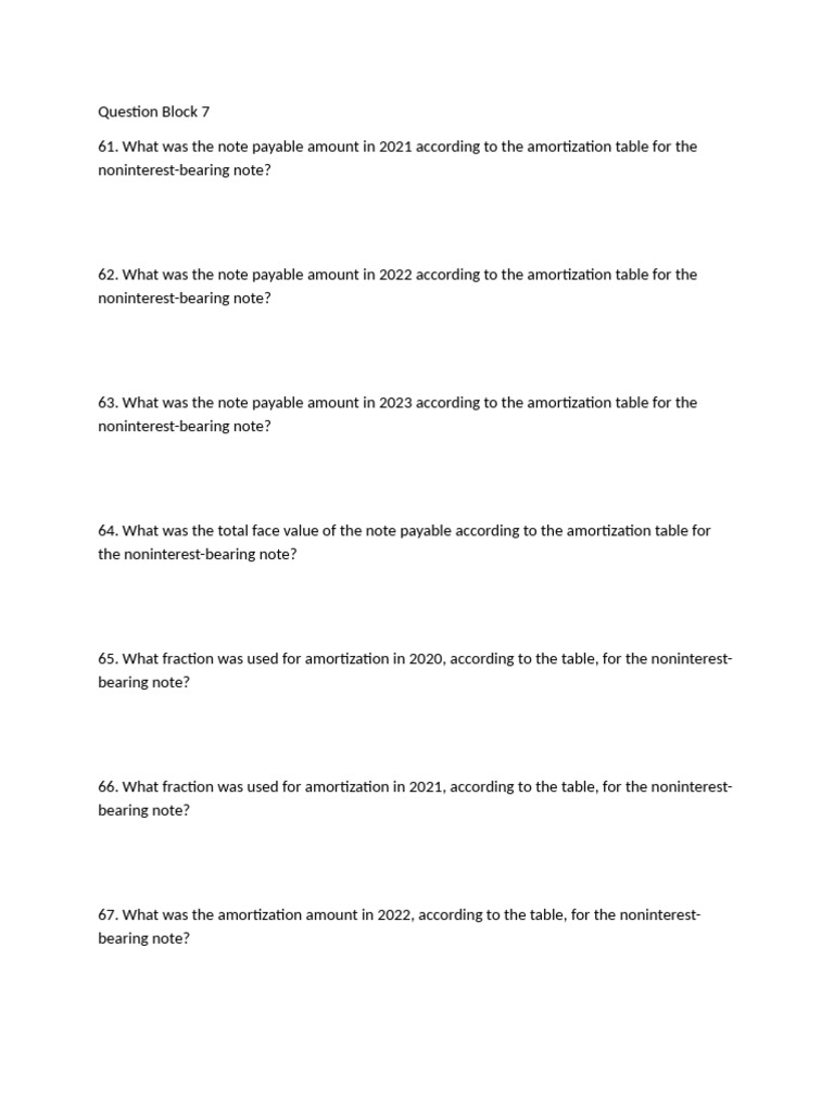 Intermediate Accounting Quiz 7 Pdf