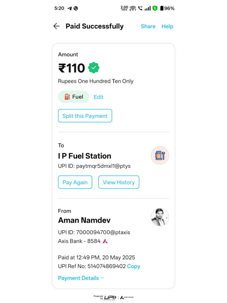 Petrol Bill | PDF