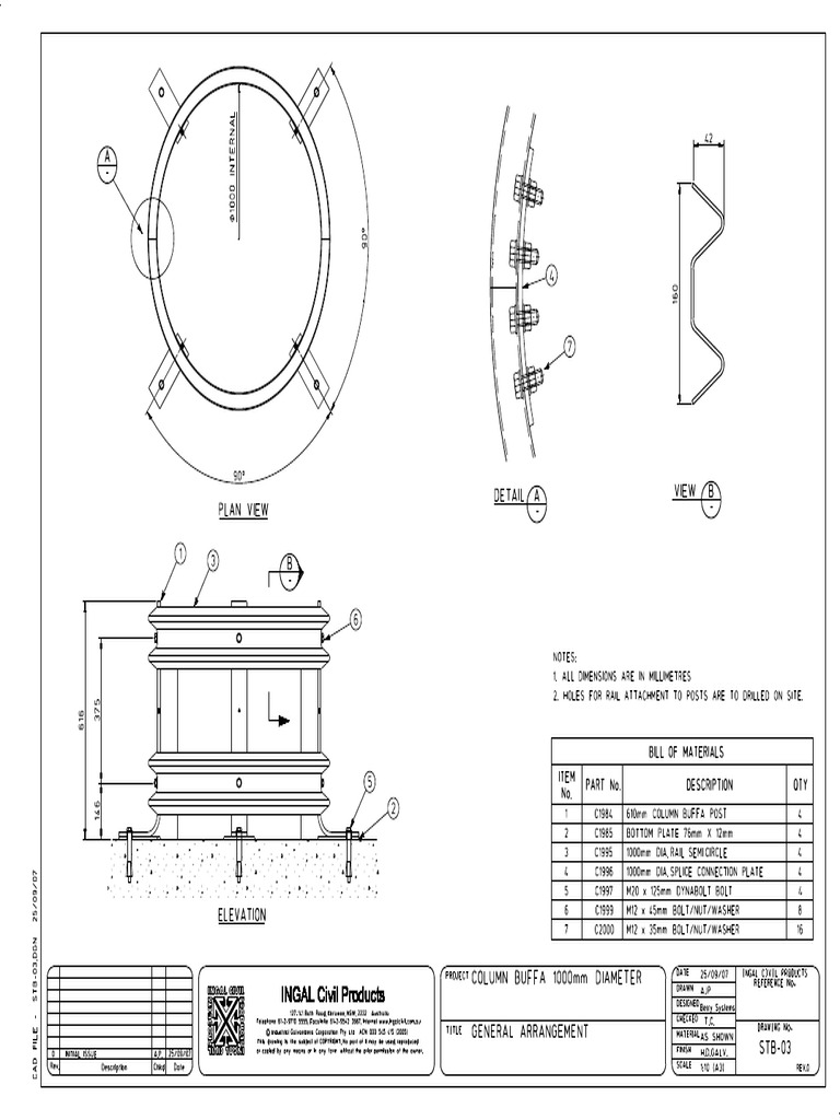 STB 03 Column Buffa 1000 | PDF