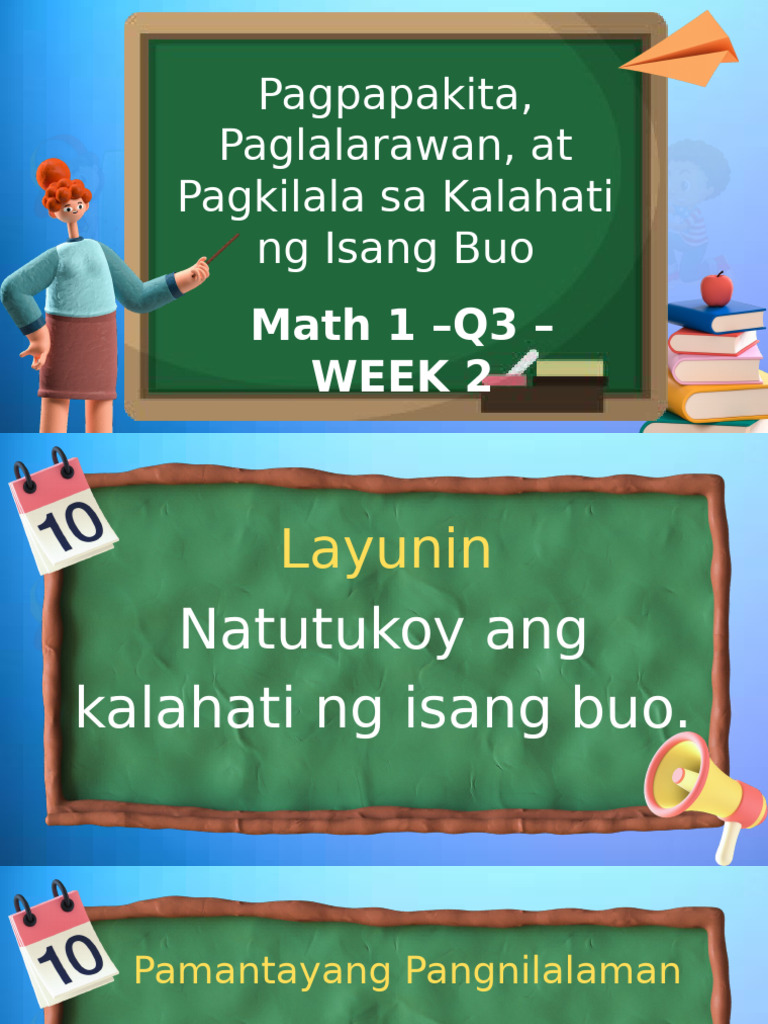 Pagtukoy Sa Kalahati NG Isang Buo | PDF