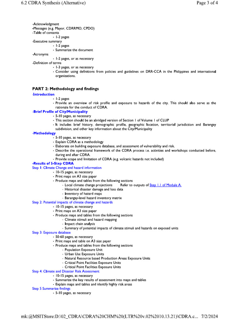 CDRA Synthesis | PDF