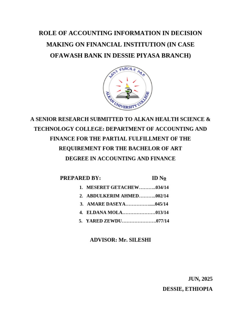 Final Draft Research - Mesert Edited | PDF | Balance Sheet | Accounting