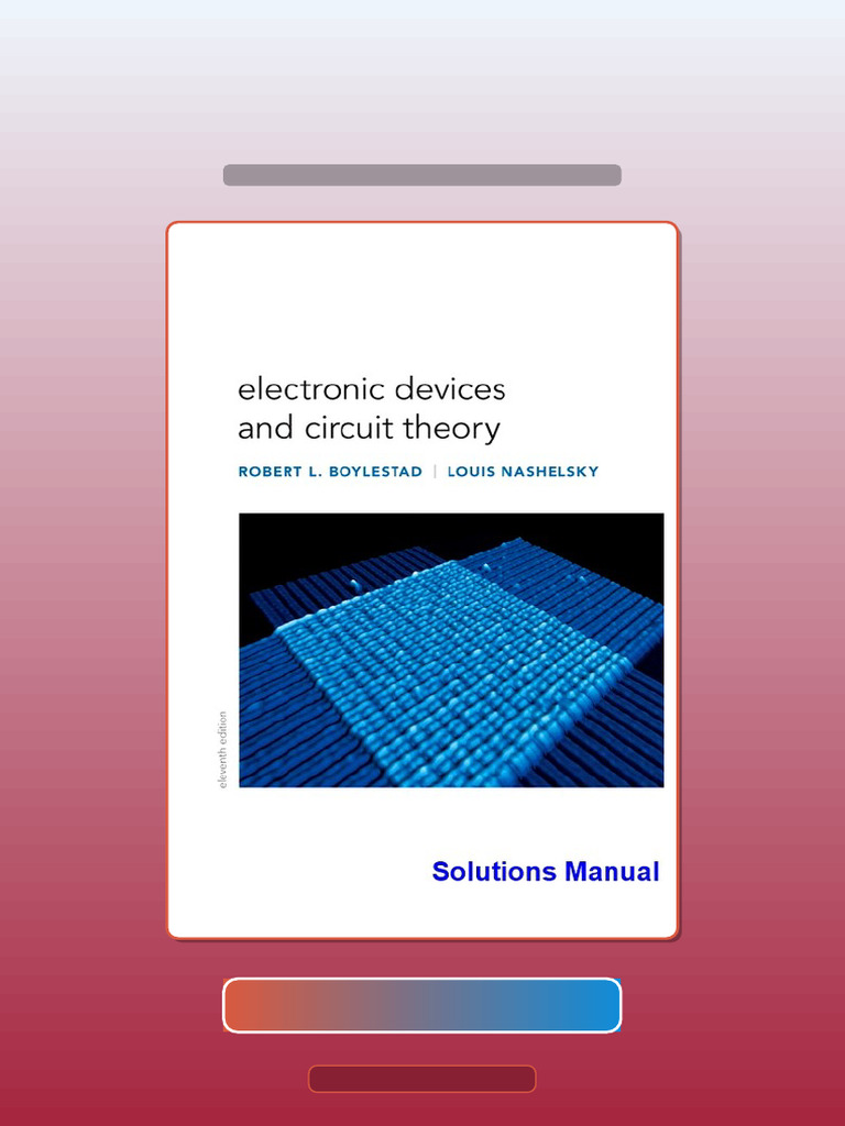 Electronic Devices and Circuit Theory 11th Edition Boylestad Fast Access | PDF | Bipolar ...