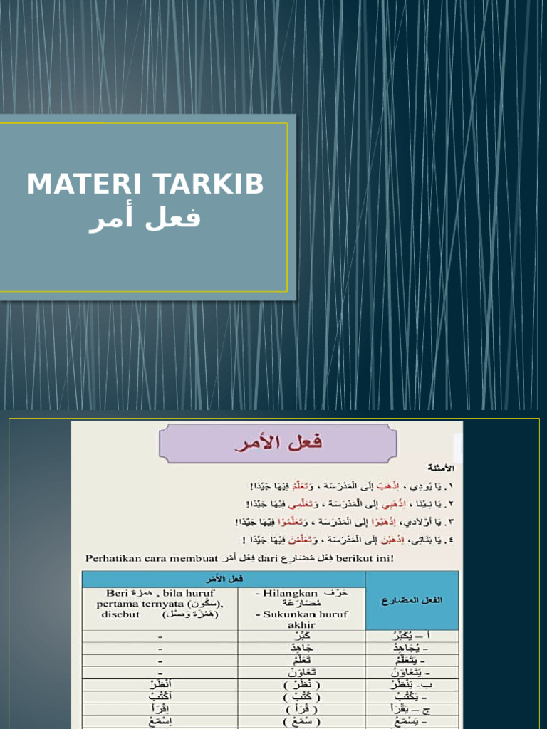 Materi Tarkib | PDF