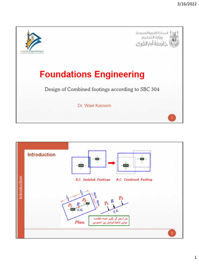 Combined Footing Design Guide | PDF | Mechanical Engineering