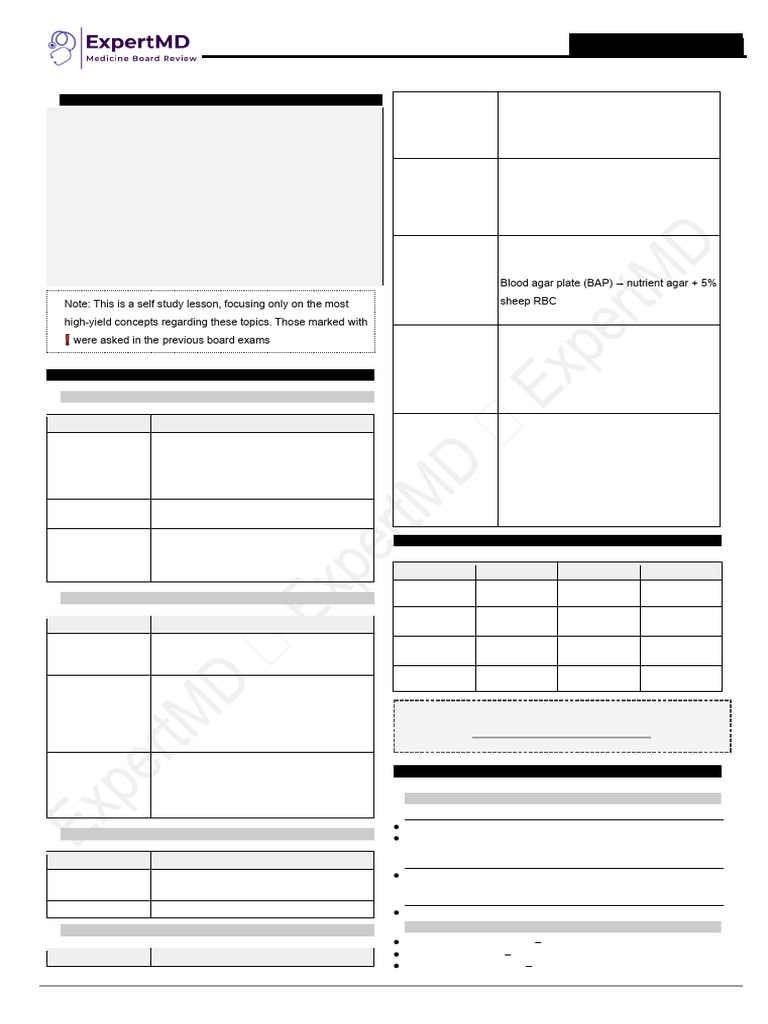05 Bacterial Classification (Self-Study) | PDF | Growth Medium | Bacteria