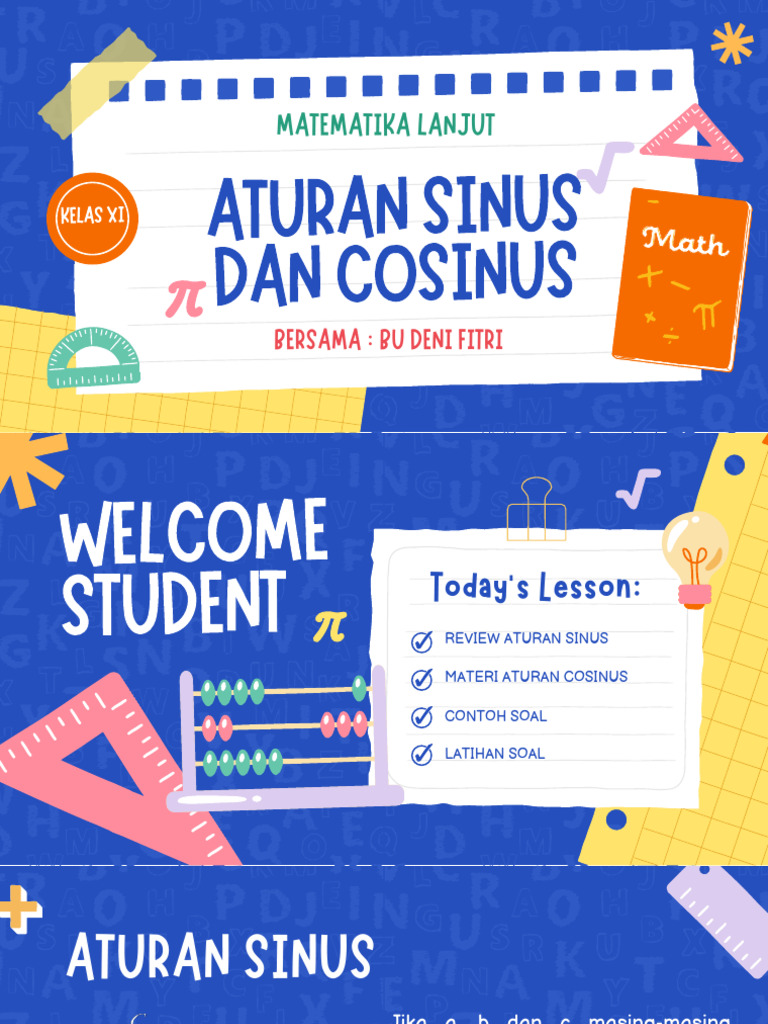 Aturan Sinus Dan Cosinus | PDF