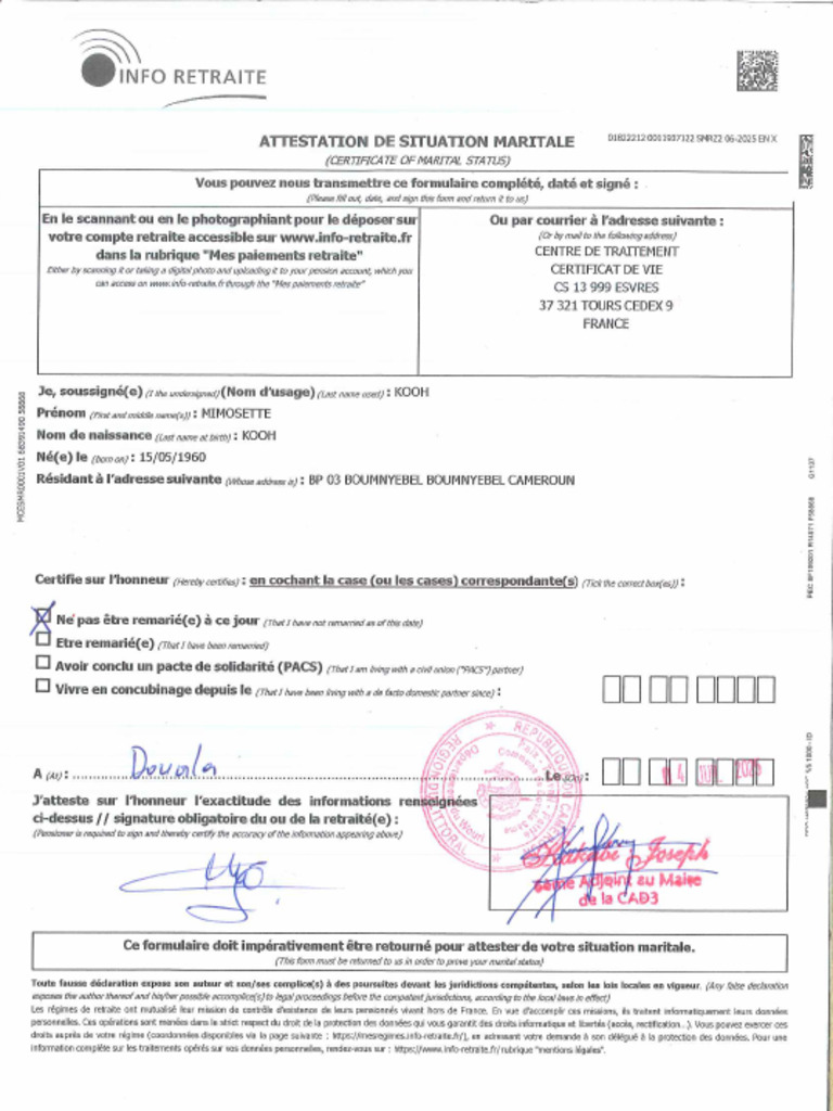 Situation Maritale | PDF