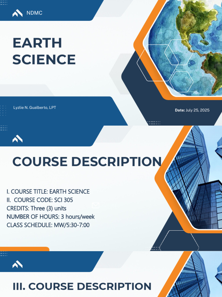 EARTH SCIENCE Topic Outline | PDF | Earth Sciences | Earth