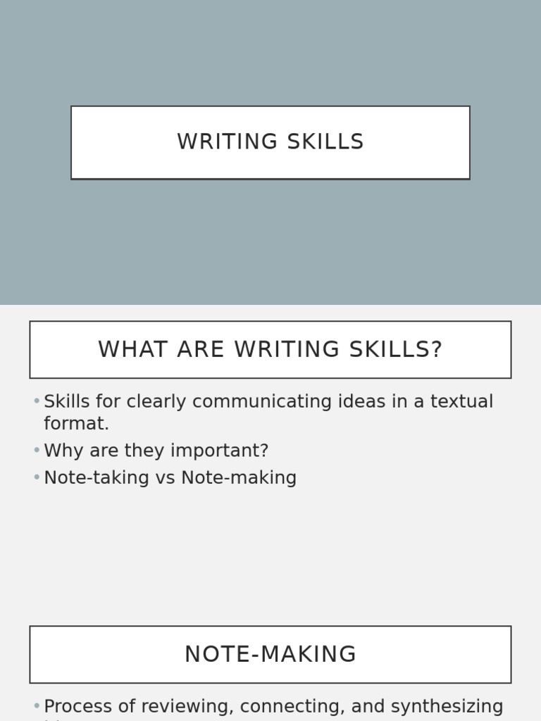 Writing Skills and Resume Strategies | PDF | Résumé | Human Communication