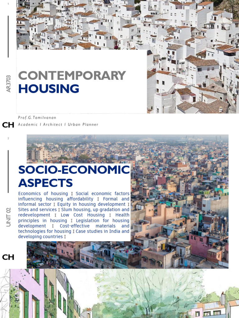 AR3703 _ CH _ UNIT 2 | PDF | Affordable Housing | Slum