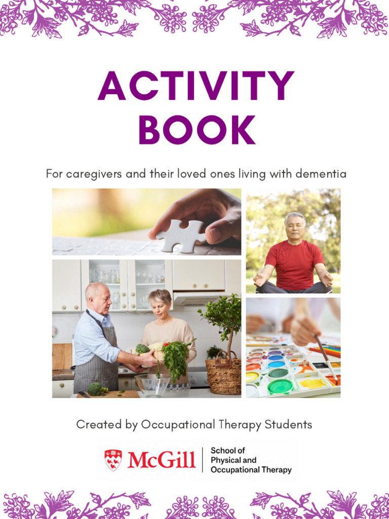 Dementia Activity Booklet English Nov2023 Final | PDF | Scrapbooking ...