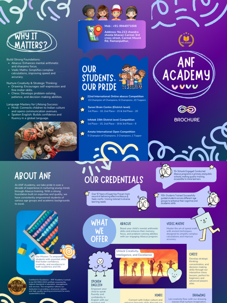 Brochure ANF | PDF | Creativity | Cognition