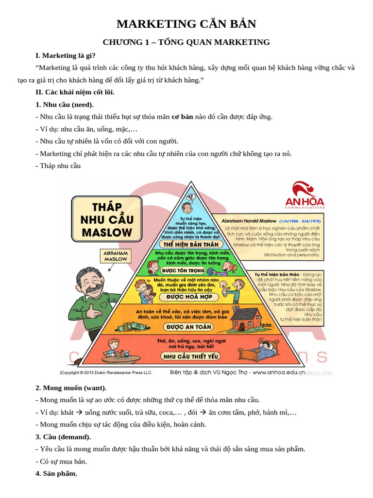 Marketing Căn B N | PDF