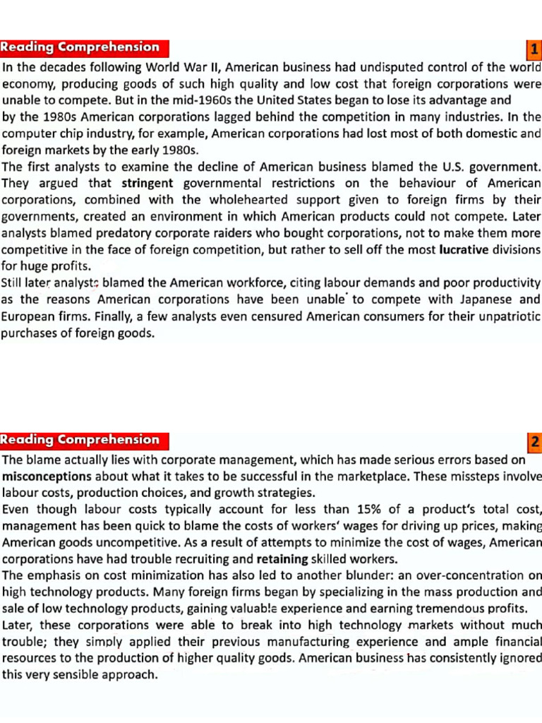 Lec 15 - Reading Comprehension - 50896196 - 2025 - 07 - 08 - 17 - 56 | PDF